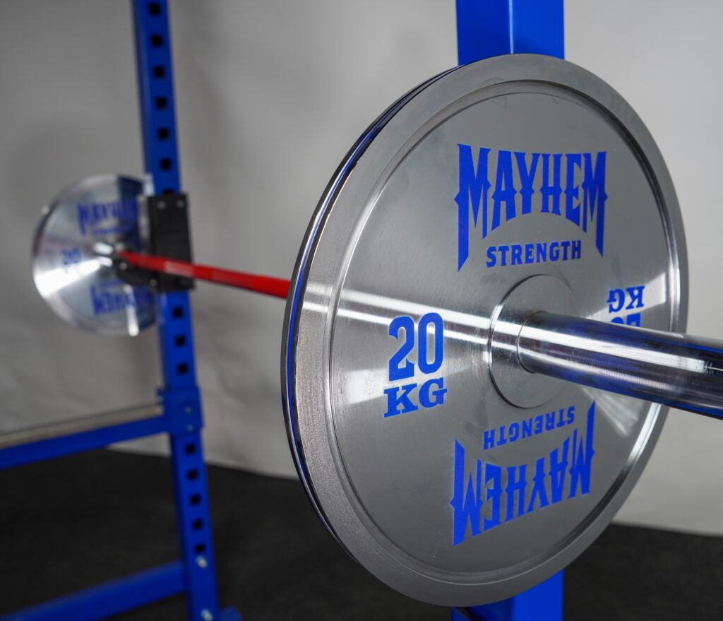 Mayhem Strength Chrome Calibrated Plates - Gym Bro Fitness
