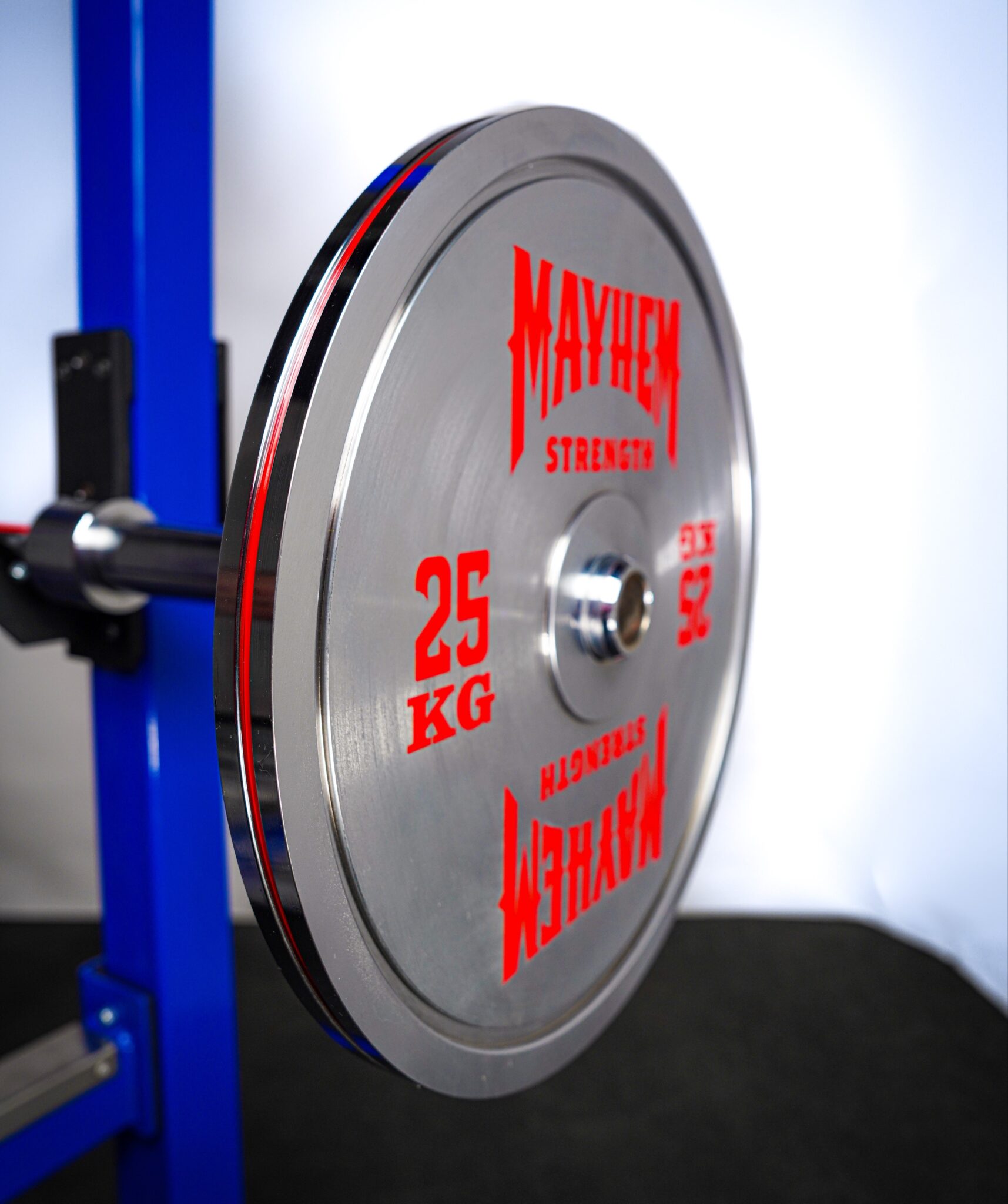 Mayhem Strength Chrome Calibrated Plates - Gym Bro Fitness