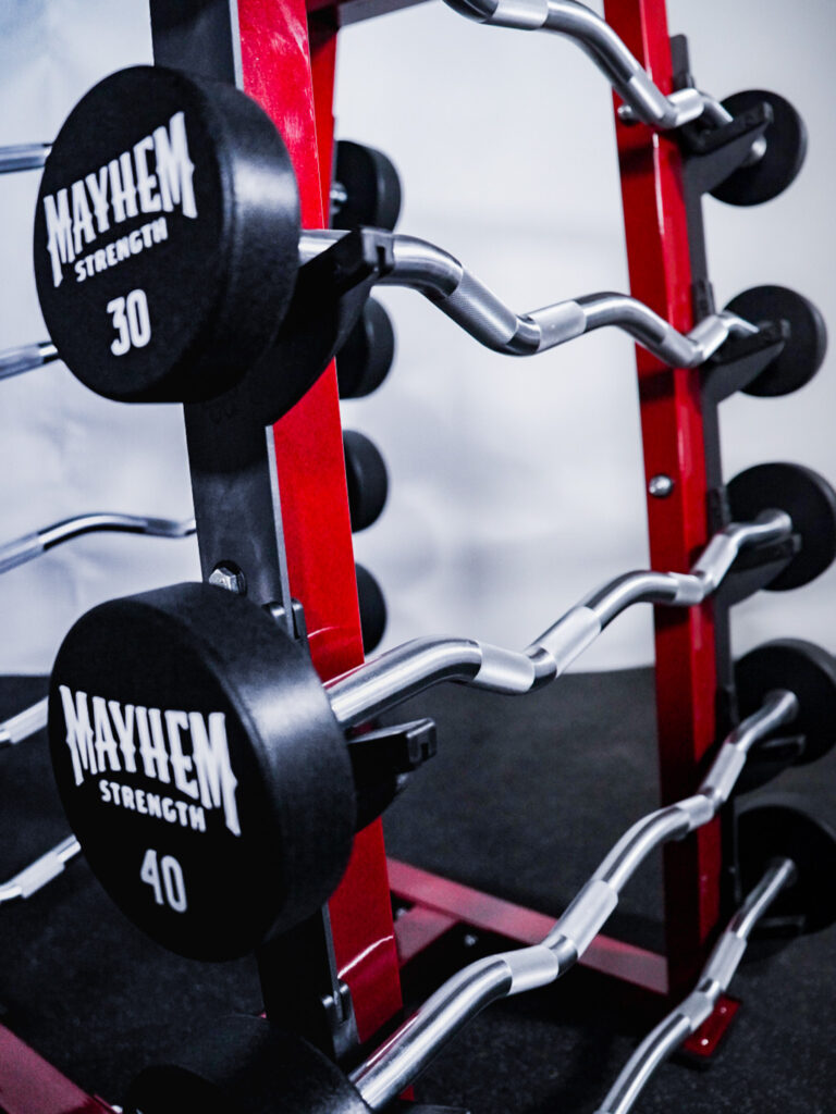 Mayhem Strength Fixed Barbells Set - Gym Bro Fitness